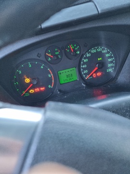 Anzeige im Display Ford Transit | FabuCar